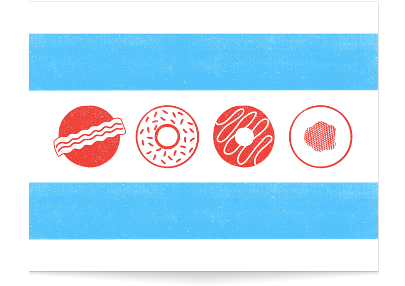 Doughnut Flags & Flag Doughnuts – Portland Flag Association