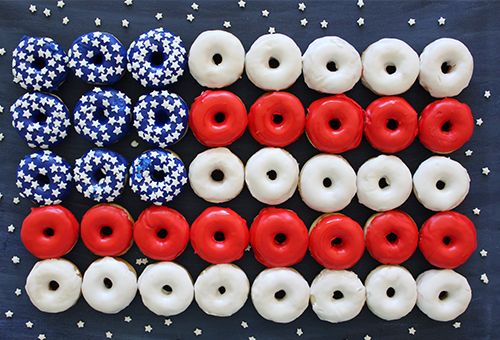Doughnut Flags & Flag Doughnuts – Portland Flag Association