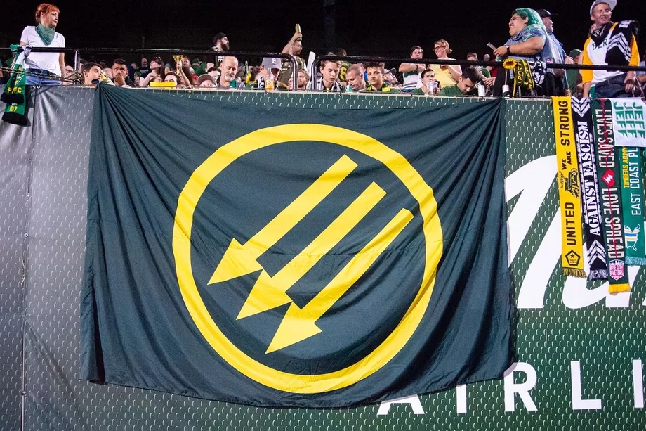 The MLS Iron Front Flag Flap – Portland Flag Association