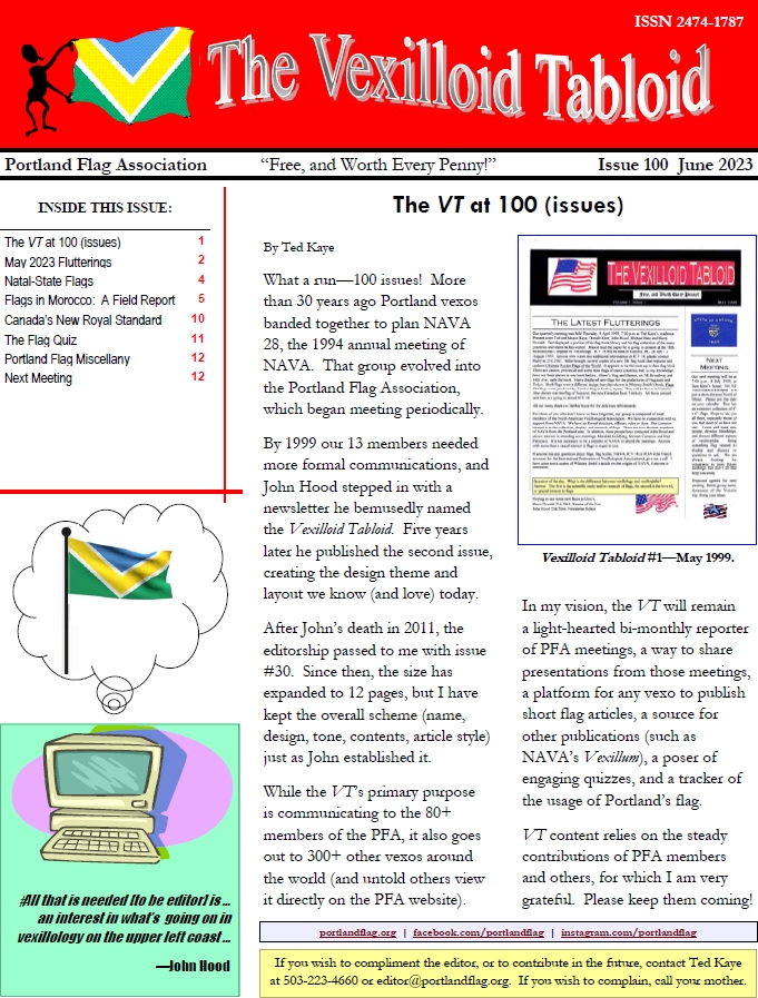 Portland Flag Association – Vexillologists and flag enthusiasts of ...